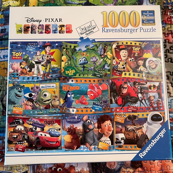 Ravensburger | Games | Ravensburger 00 Piece Disney Pixar Puzzle Worked ...